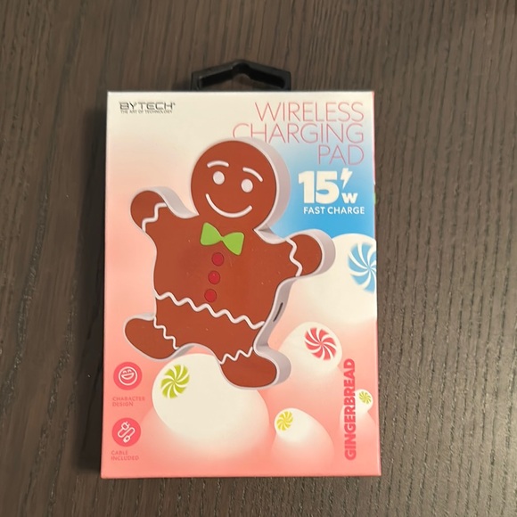 Bytech | Cell Phones & Accessories | Gingerbread Wireless Charging Pad ...